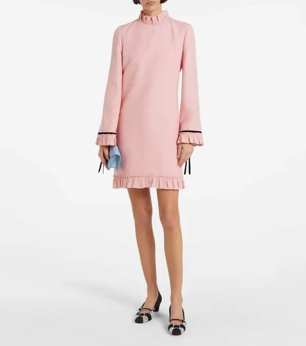 Valentino Garavani Crepe Couture Minidress
