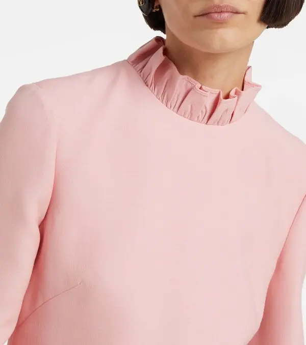 Valentino Garavani Crepe Couture Minidress