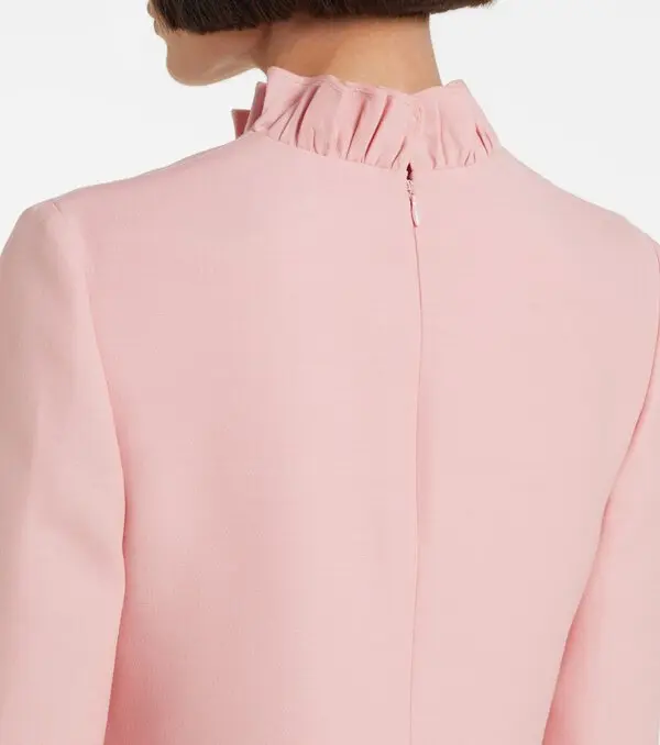 Valentino Garavani Crepe Couture Minidress