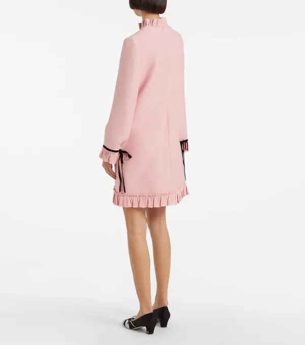 Valentino Garavani Crepe Couture Minidress