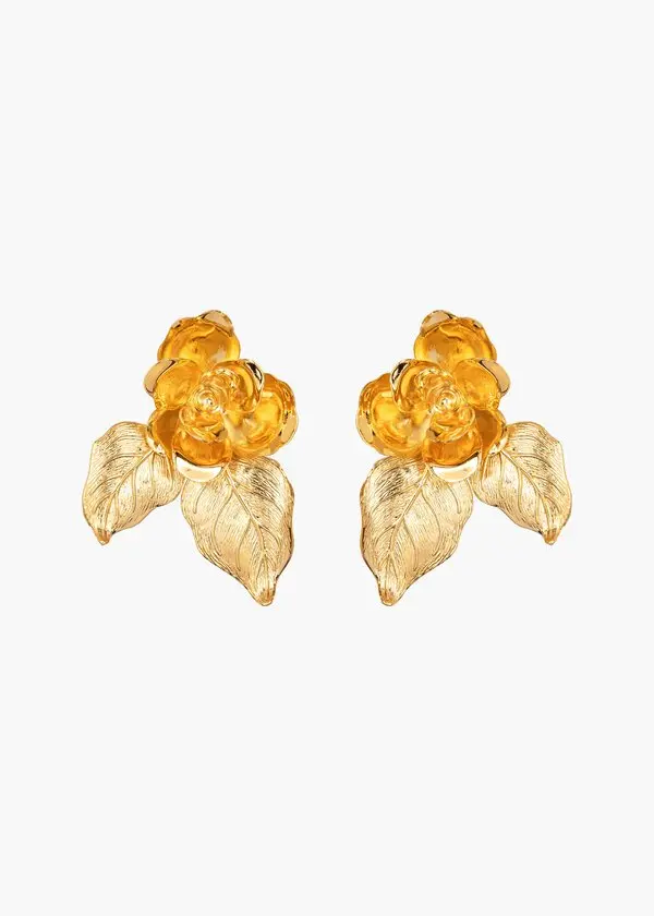 JENNIFER BEHR Rosalia Earrings - Gold