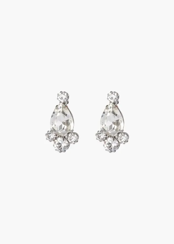 JENNIFER BEHR Leila Earrings - Crystal