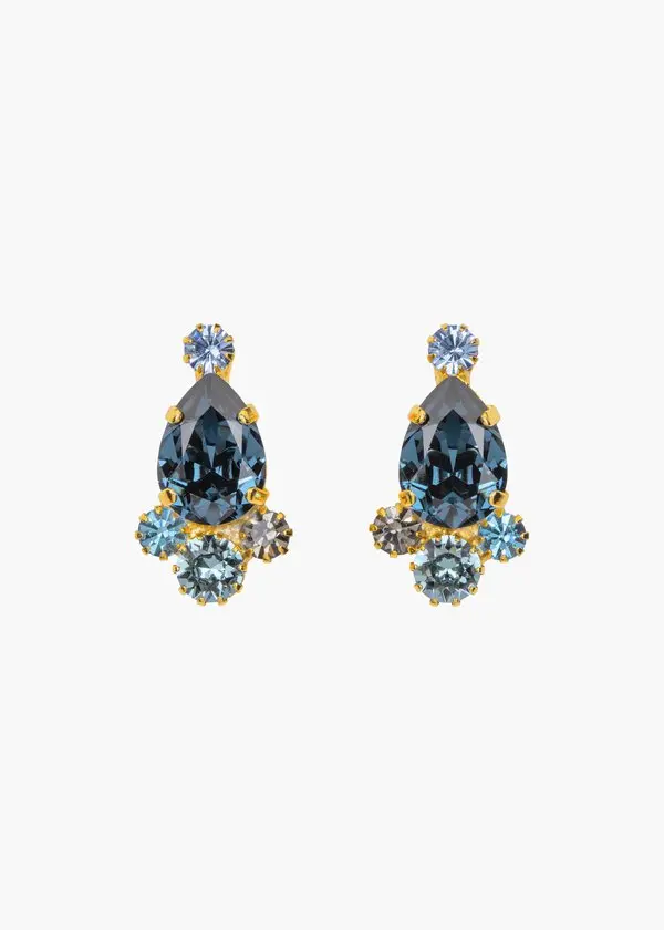 JENNIFER BEHR Leila Earrings - Sapphire