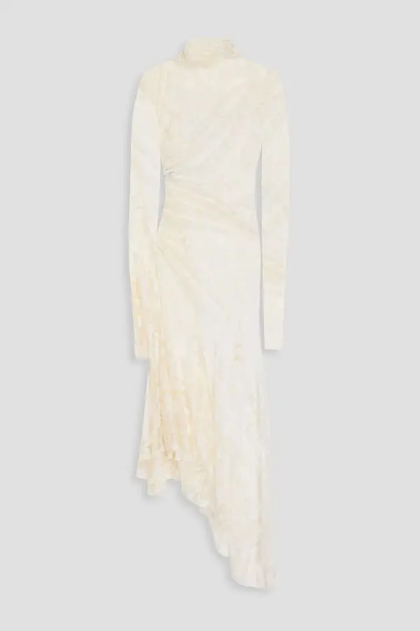 Philosophy Di Lorenzo Serafini Burnout Jersey Maxi Dress - Ivory
