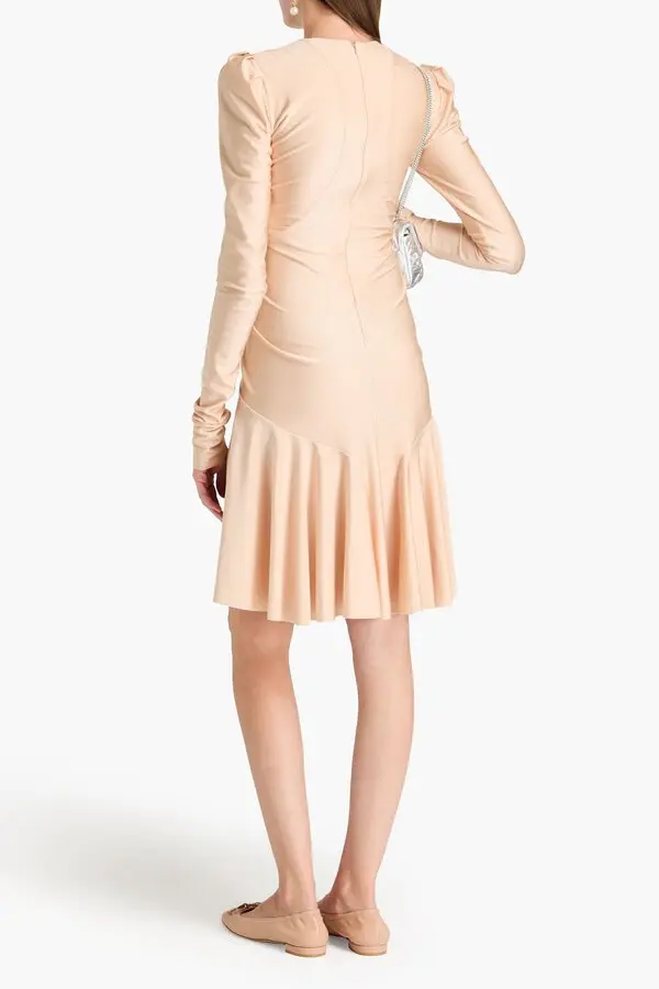 Philosophy Di Lorenzo Serafini Ruched Satin-jersey Dress