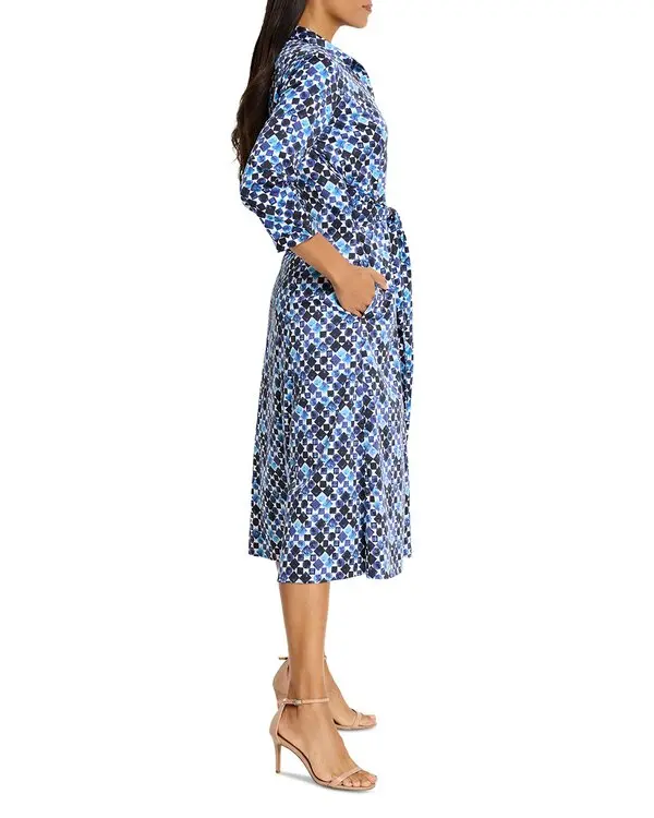 nic and zoe shirt dress Oasis Stripe Jamie Dress