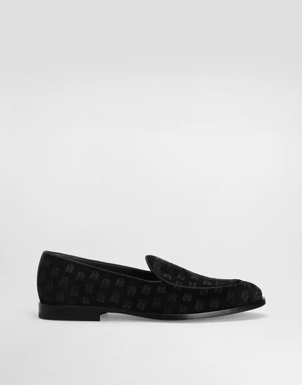 Dolce & Gabbana Velvet Slippers