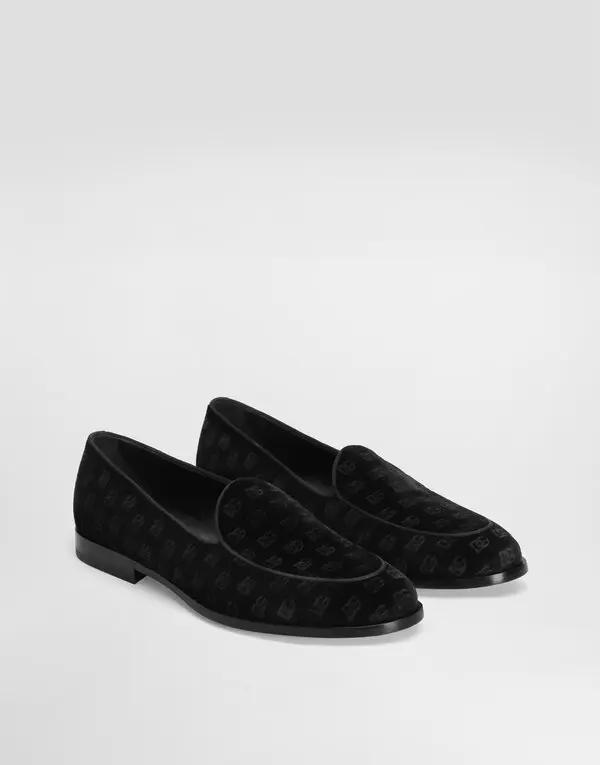 Dolce & Gabbana Velvet Slippers