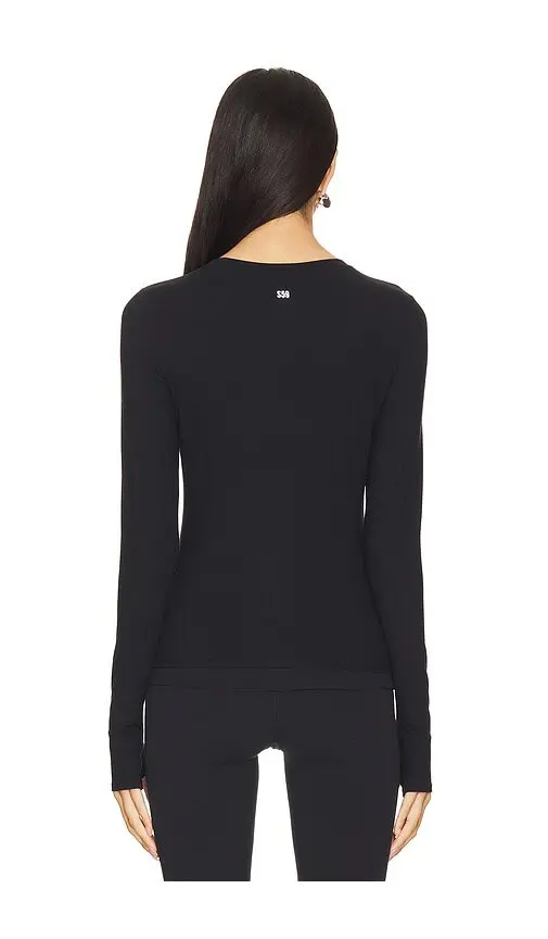 Splits59 Airweight Lite Long Sleeve Top - Black