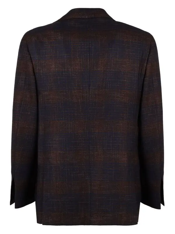 Kiton Check-pattern Blazer