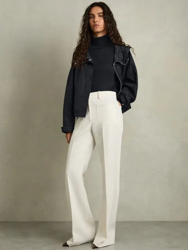 REISS Rhea Water-repellent Hooded Jacket