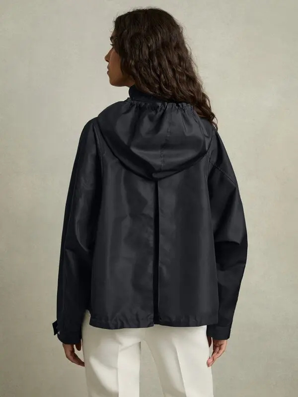 REISS Rhea Water-repellent Hooded Jacket