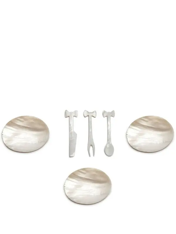 GOHAR WORLD Aperitif Set - White
