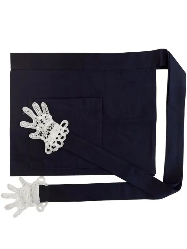 GOHAR WORLD Mini Lace Hands Apron - Blue