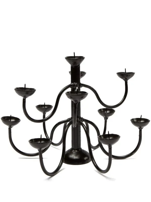 GOHAR WORLD Mini Candelabra - Black