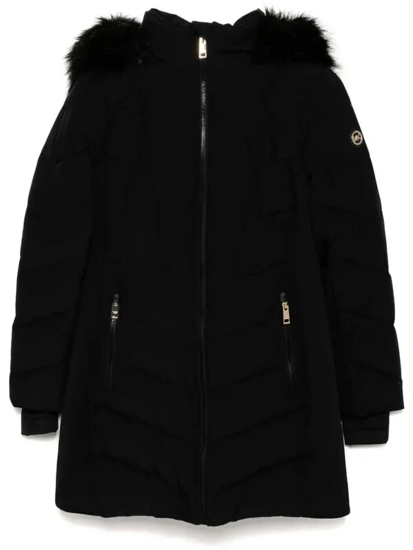 Michael Kors Chevron Padded Coat