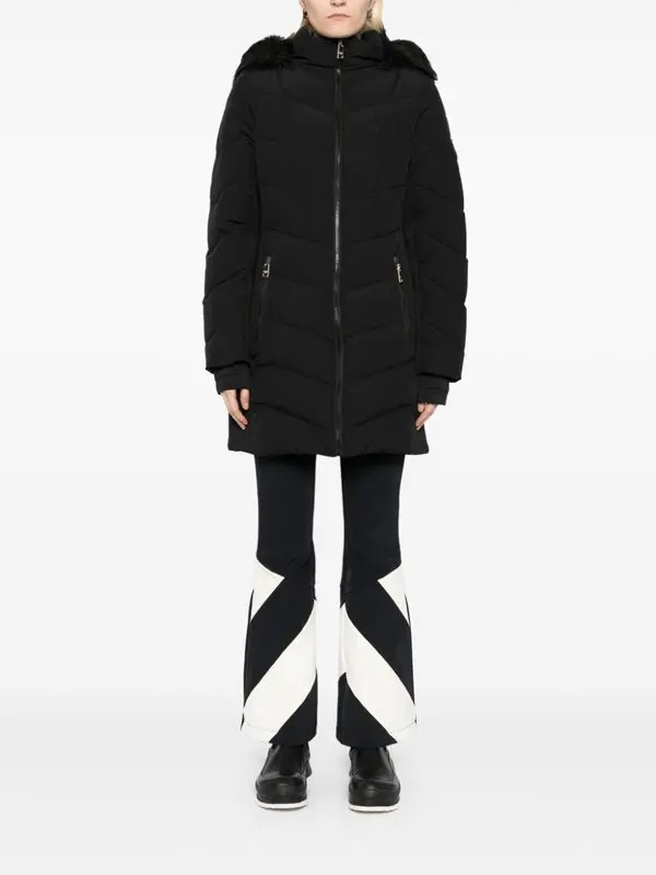 Michael Kors Chevron Padded Coat