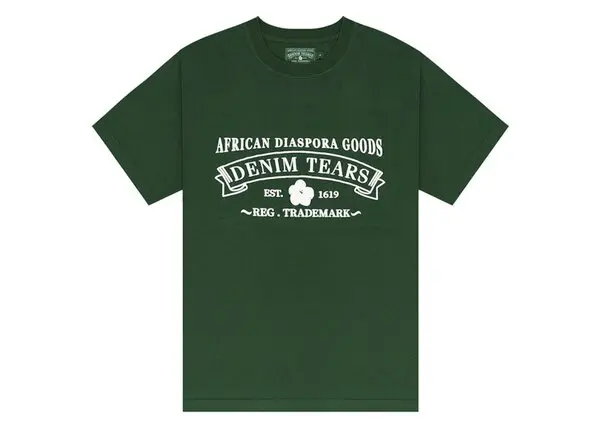 DENIM TEARS Adg Tee Shirt - Green
