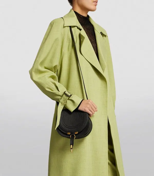 Chloé Small Marcie Saddle Bag - Black