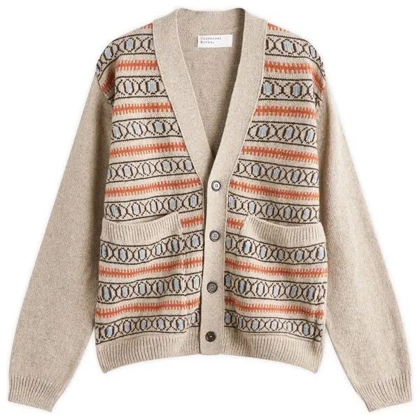 Universal Works Langdale Knit Cardigan - Oatmeal