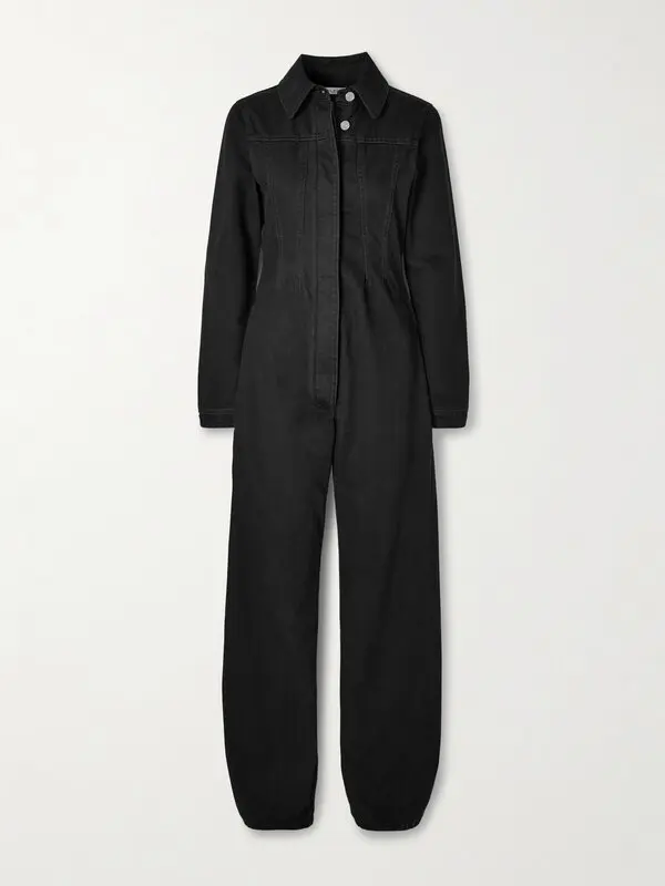 Alaïa Denim Jumpsuit - Black