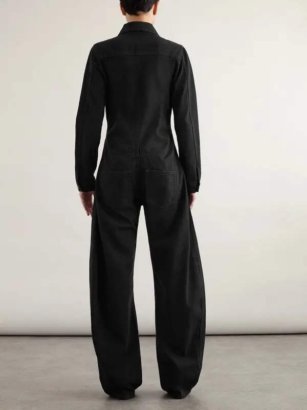 Alaïa Denim Jumpsuit - Black