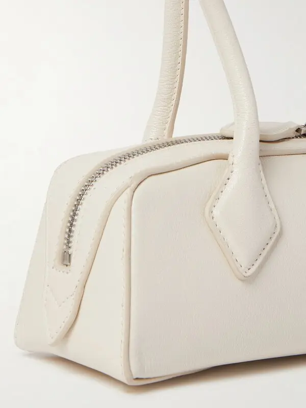 Alaïa Le Teckel Leather Shoulder Bag - Neutrals