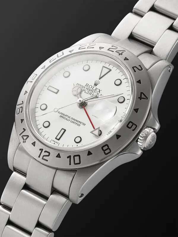 STEPHANIE WINDSOR Windsor Rolex Explorer Ii Automatic 40mm Stainless Steel Watch