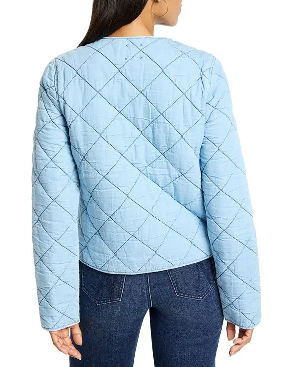 NIC+ZOE Quilted Denim Jacket