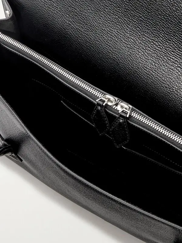 Alaïa Le Teckel Flap Shoulder Bag - Black