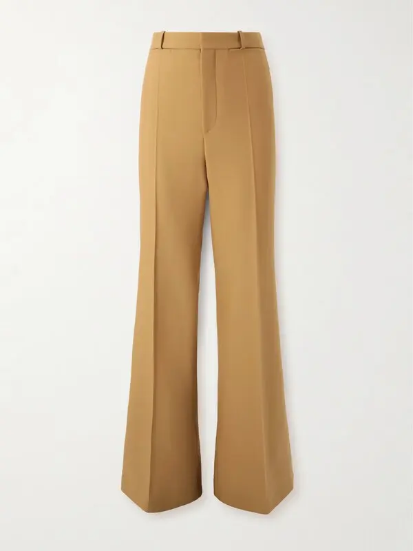 Chloé Wool Straight-leg Trousers