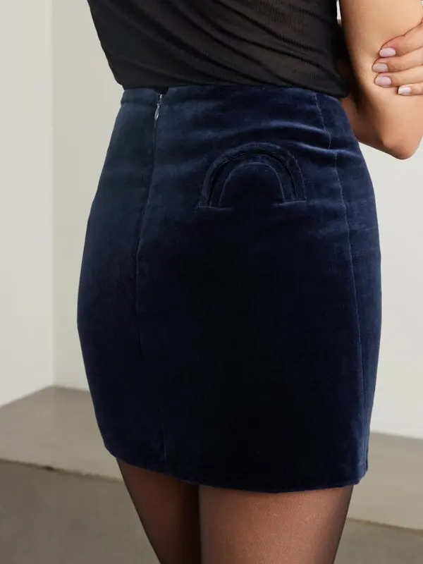 BLAZÉ MILANO Coci Mini Skirt - Blue