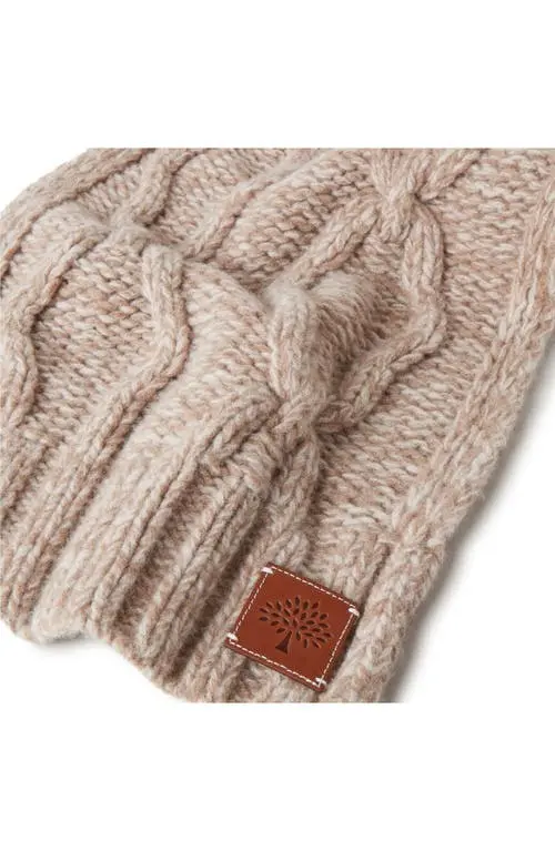 Mulberry Pimlico Cable Knit Lambswool Scarf