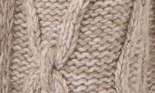 Mulberry Pimlico Cable Knit Lambswool Scarf