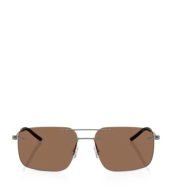 Moncler Steel Sunglasses - Grey