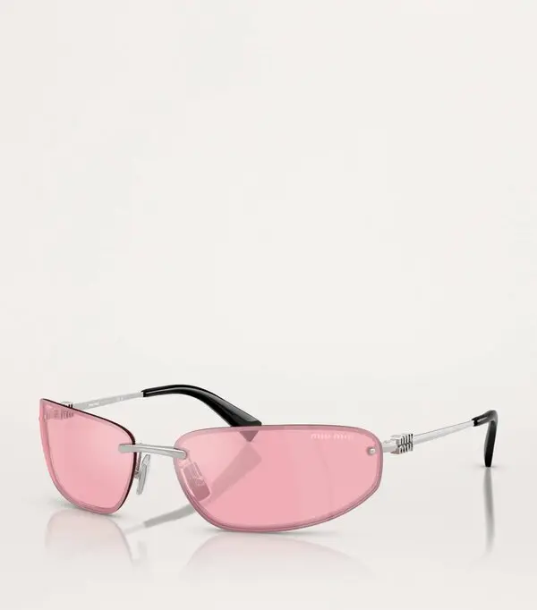 Miu Miu Mua50s Rimless Sunglasses