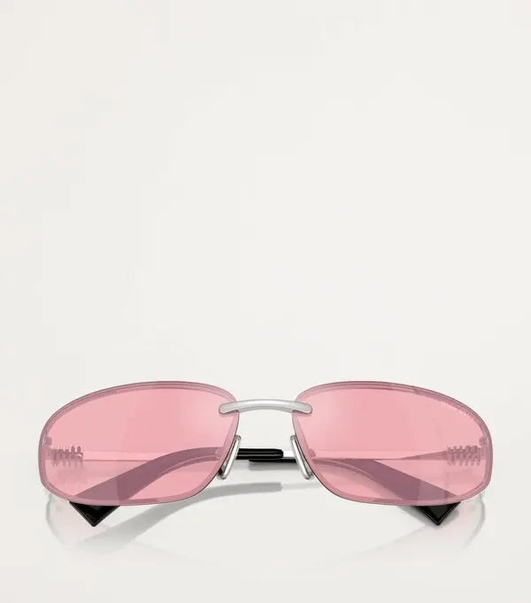 Miu Miu Mua50s Rimless Sunglasses