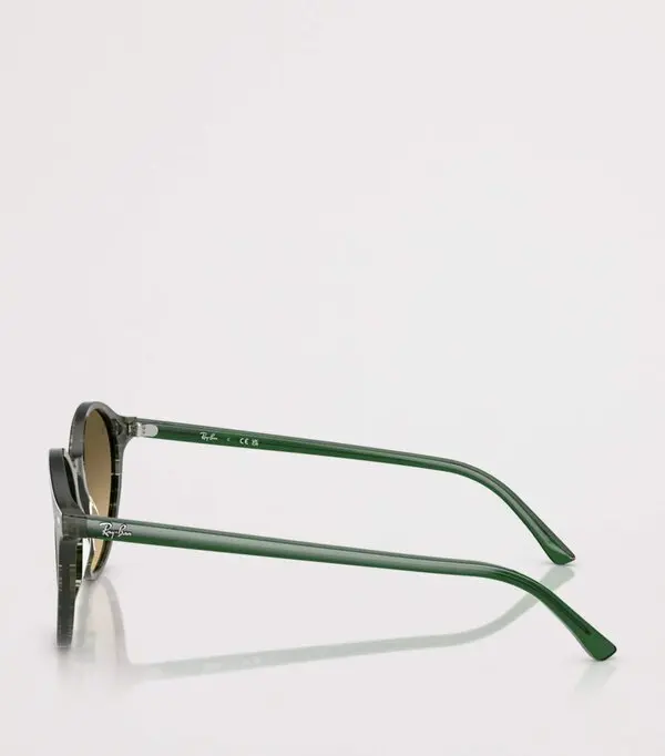 Ray-ban Rb2230 Round Frame Sunglasses - Green