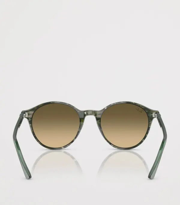 Ray-ban Rb2230 Round Frame Sunglasses - Green