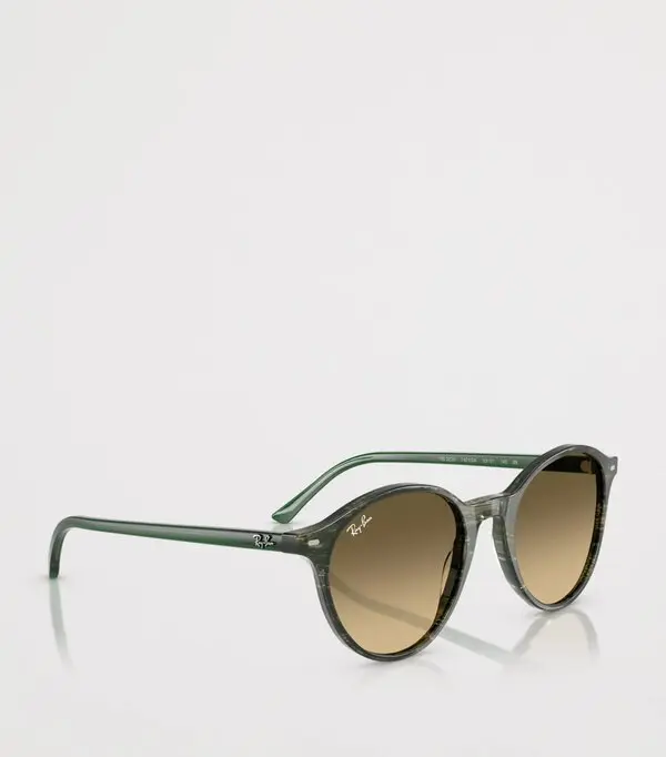 Ray-ban Rb2230 Round Frame Sunglasses - Green