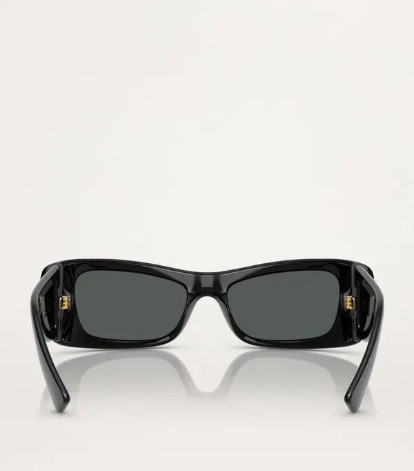 Versace Rectangular Sunglasses - Black