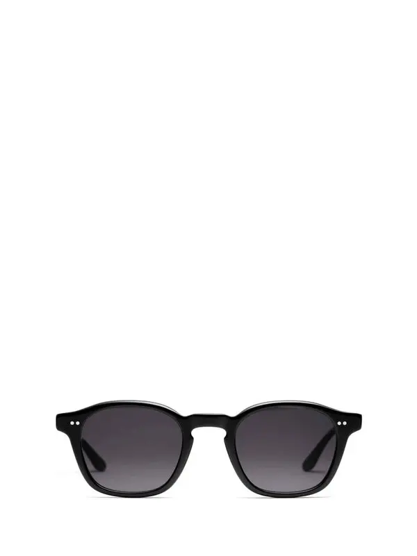 PETER AND MAY Rounded Sunglasses - Black