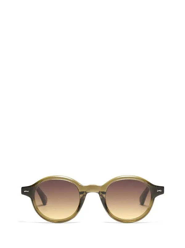 PETER AND MAY Rounded Sunglasses - Saguaro / Army