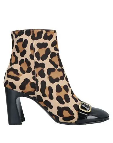 TOD'S Leather Ankle Boots - Camel