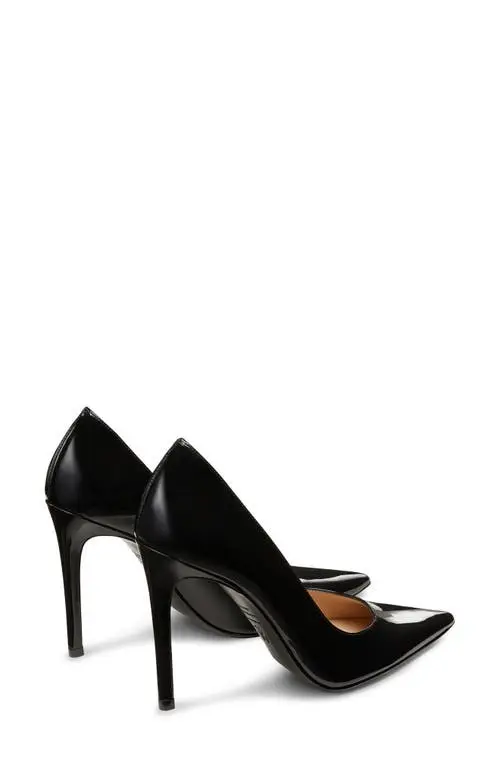 STUART WEITZMAN Power 100 Pump - Black Patent