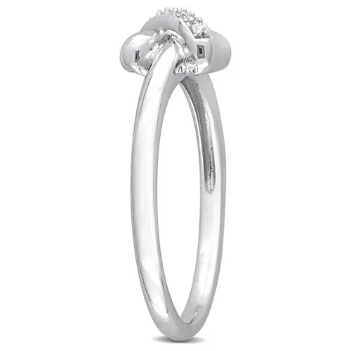 JULIANNA B. 14k Gold Diamond Ring - White Gold