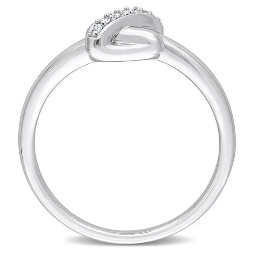 JULIANNA B. 14k Gold Diamond Ring - White Gold