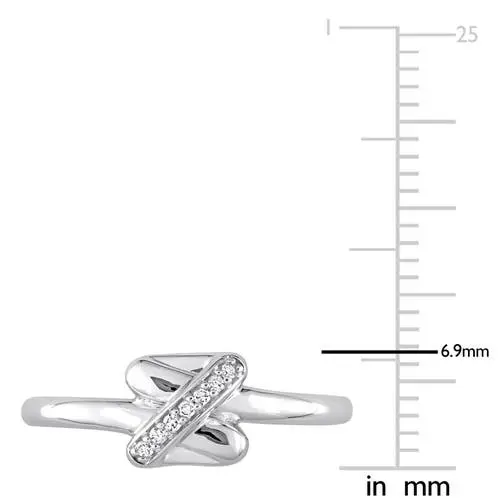 JULIANNA B. 14k Gold Diamond Ring - White Gold