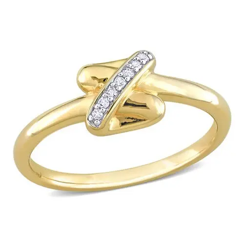 JULIANNA B. 14k Gold Diamond Ring - Yellow Gold