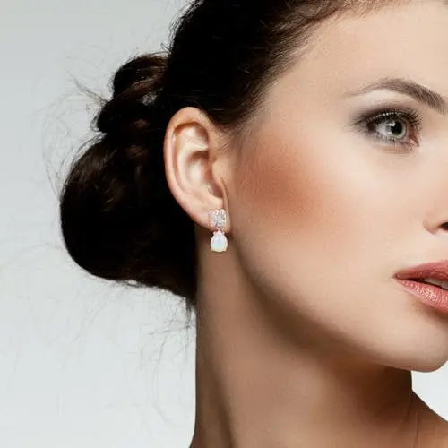 JULIANNA B. Gemstone And Diamond Pear Drop Earrings In 14k Gold